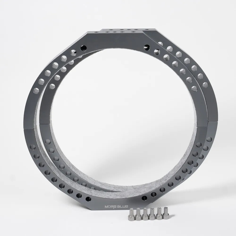 Astro Hutech More Blue Mounting Rings 232mm (TB021) - Astronomy Plus — Astronomy Plus ...