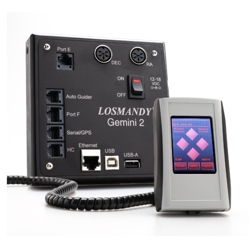 Losmandy Gemini 2 - Control unit & Hand controller (GEMINI-2-UPGRADE ...