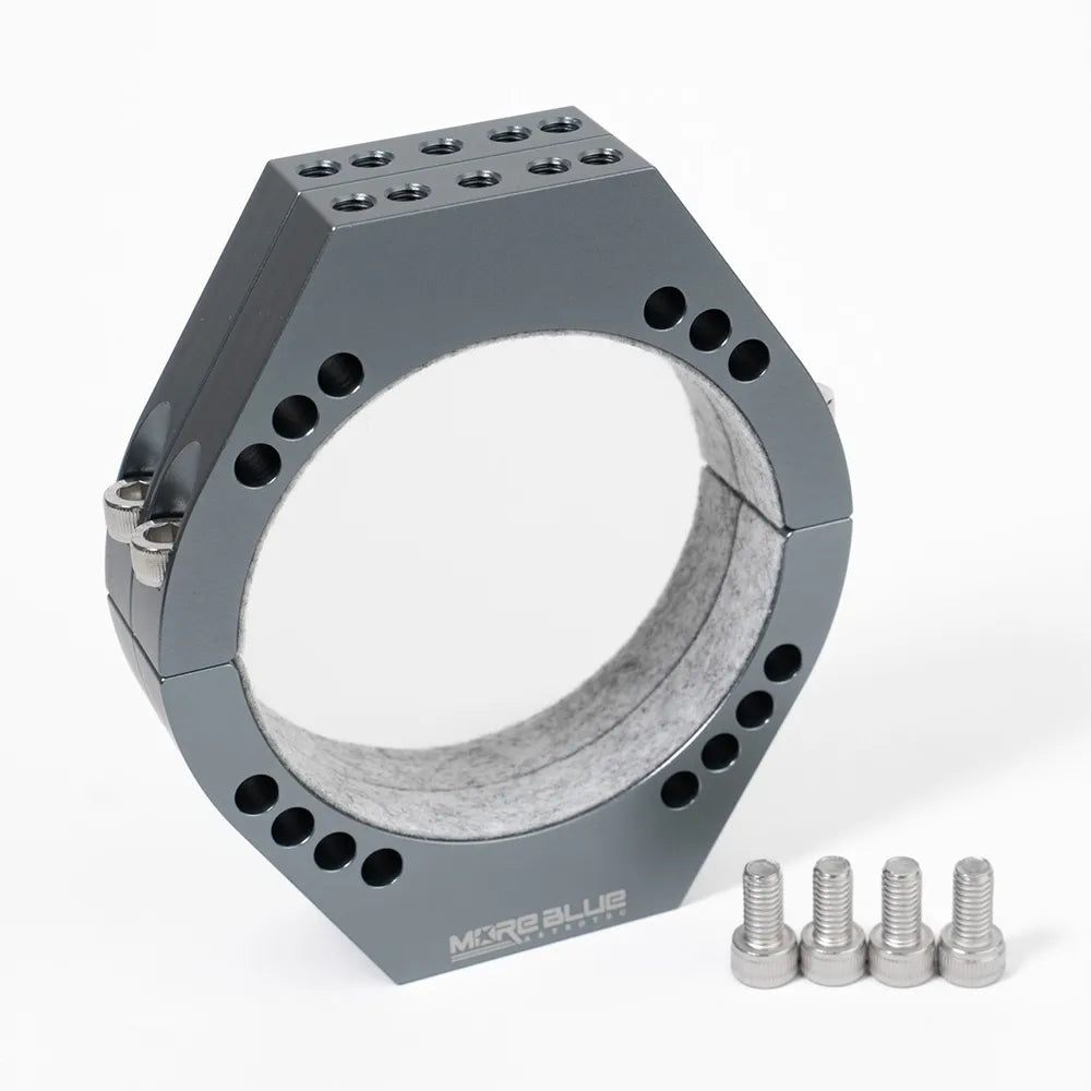 Astro Hutech More Blue Mounting Rings 80mm (TB017) - Astronomy Plus ...