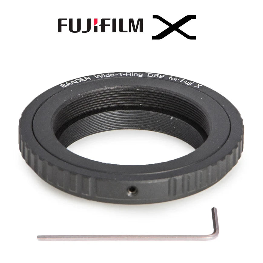 Baader Wide-T-Ring Fujifilm X with D52i to T-2 and S52 (TRING-FW ...