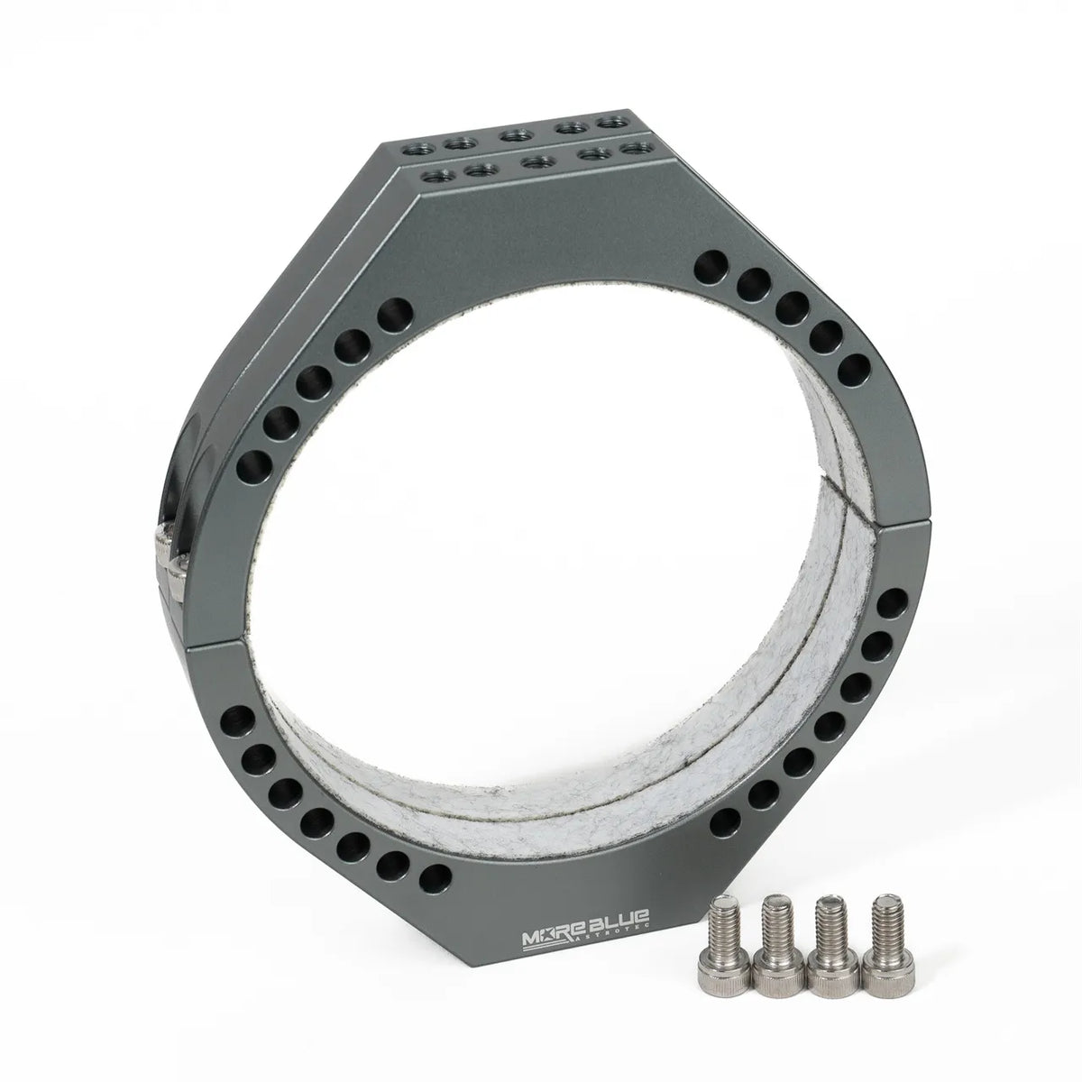 Astro Hutech More Blue 114mm/115mm Mounting Rings (TB016) - Astronomy ...