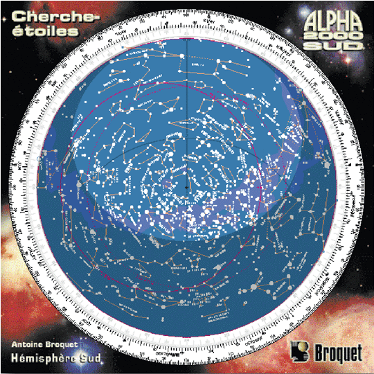 Alpha 2000 star finder - Southern hemisphere - Astronomy Plus ...