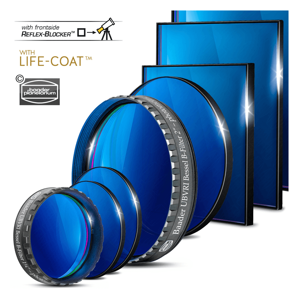 Baader UBVRI Bessel B-Filter - Photometric — Astronomy Plus ...