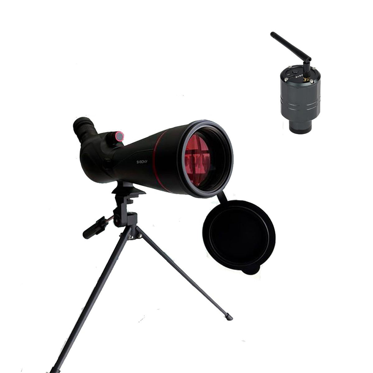 SVBony SV406 Spotting Scope HD 20-60x80 (F9355E) - Astronomy Plus ...