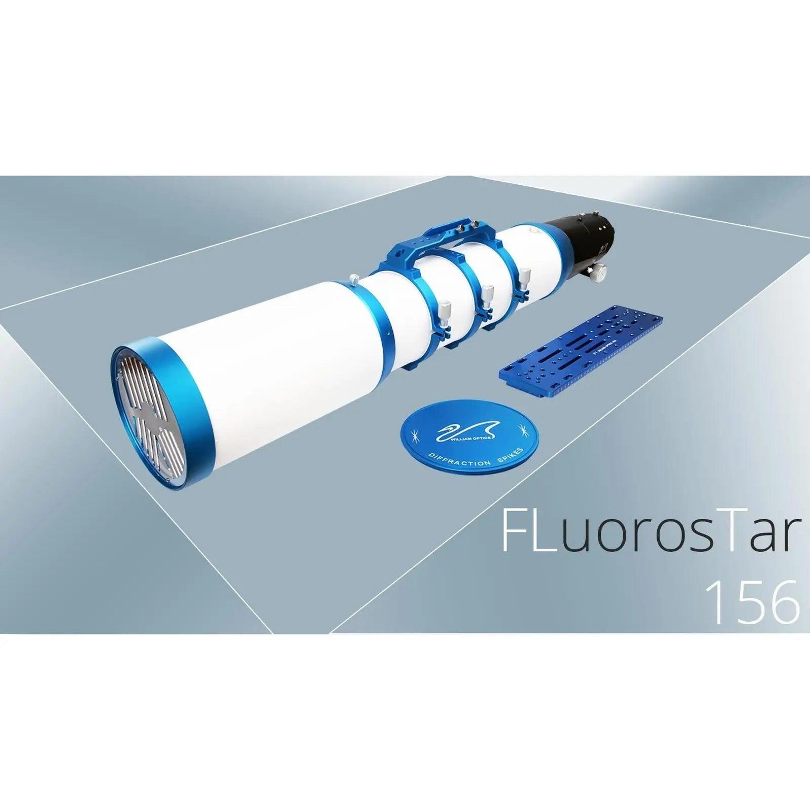 William Optics Fluorostar 156 with 3.5" Feather Touch Focuser ...